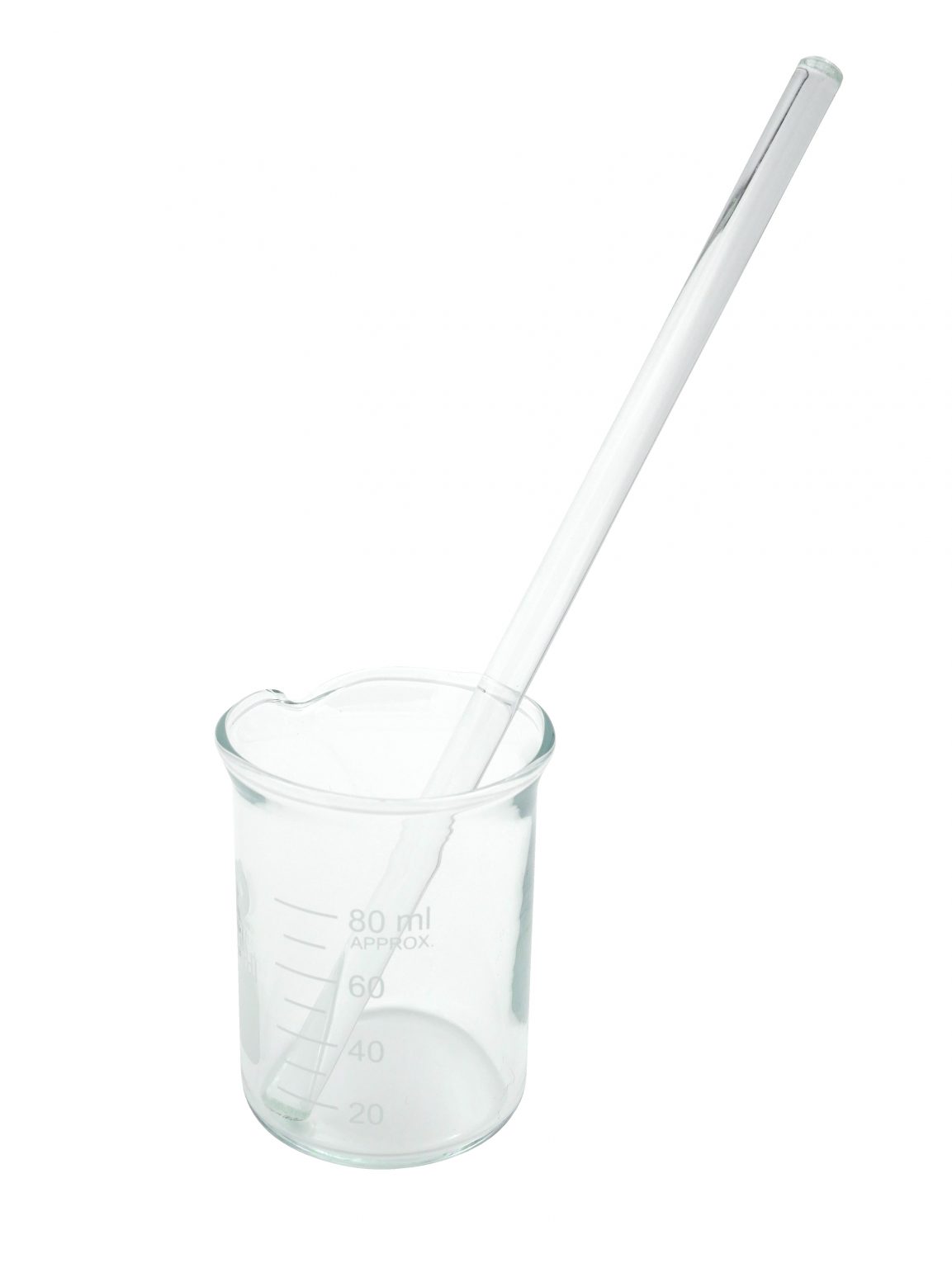 Glass Stirring Rods Smooth Ends - Alembics